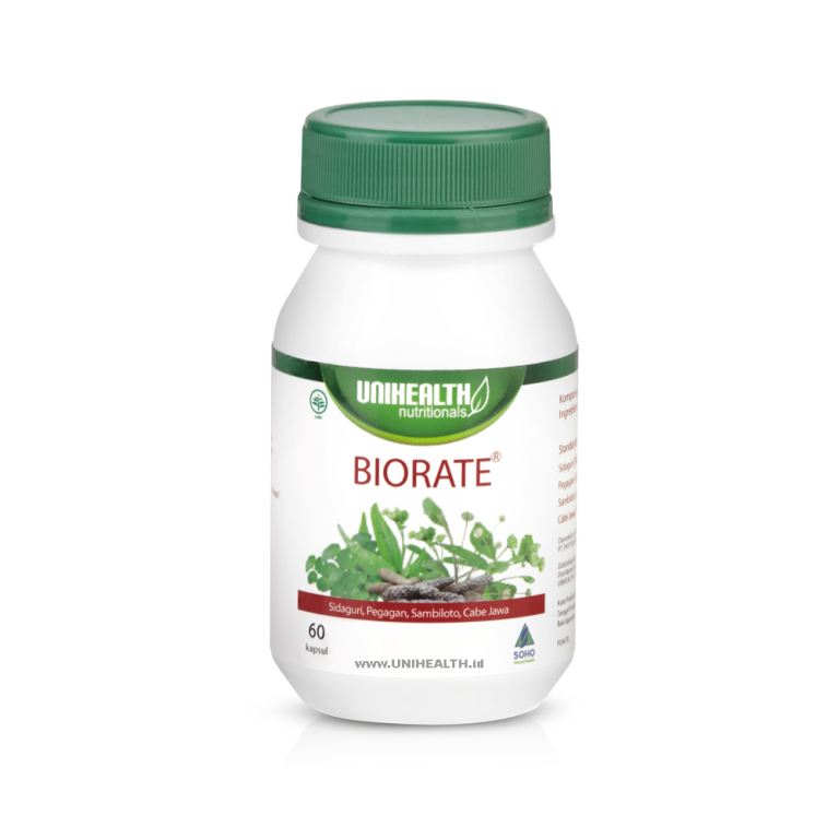 BIORATE - UNIHEALTH - www.unihealth.id Mengurangi pembentukan Asam Urat ...